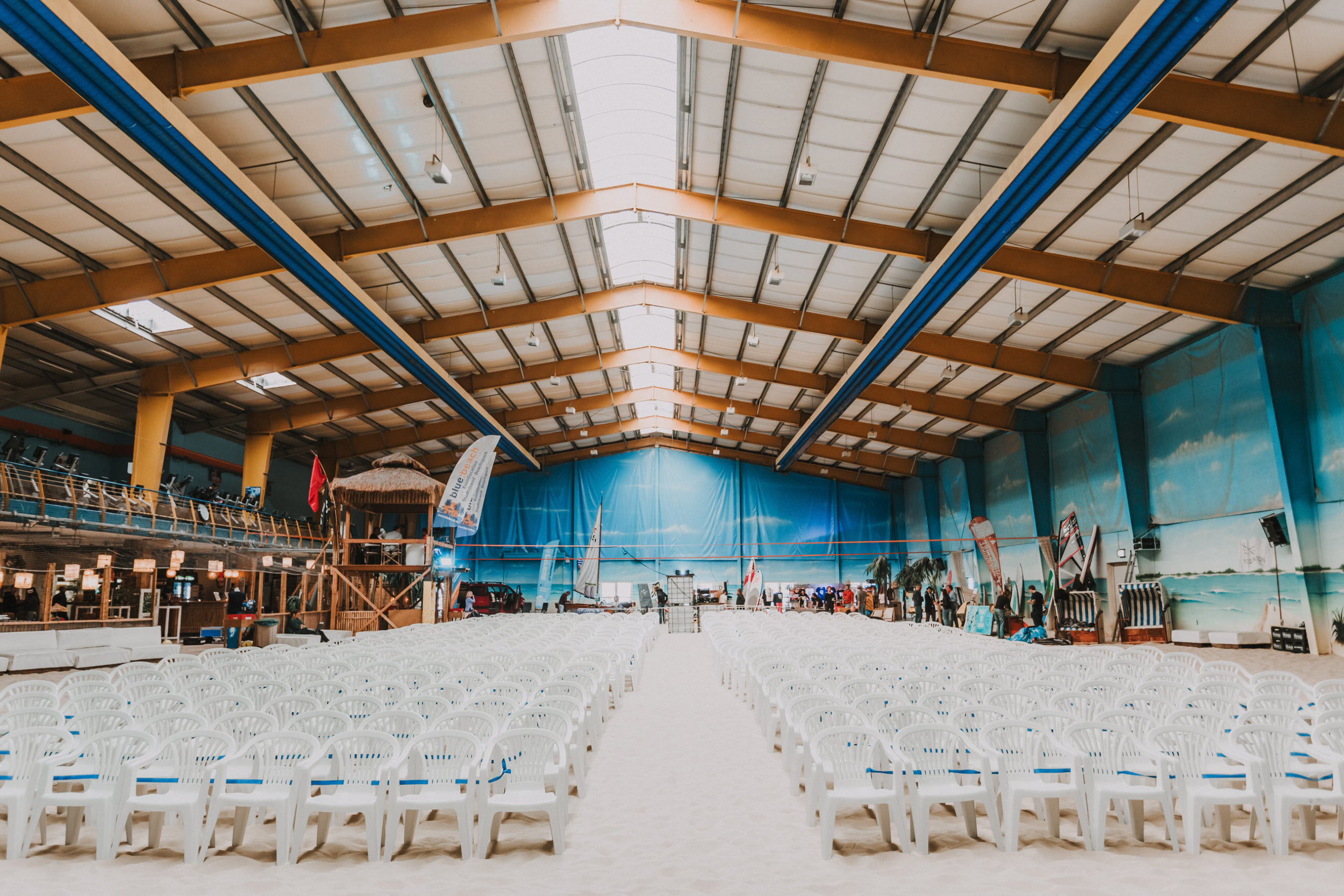 Indoor Beachcourts - blue:beach | Indoor Strand & Event Location